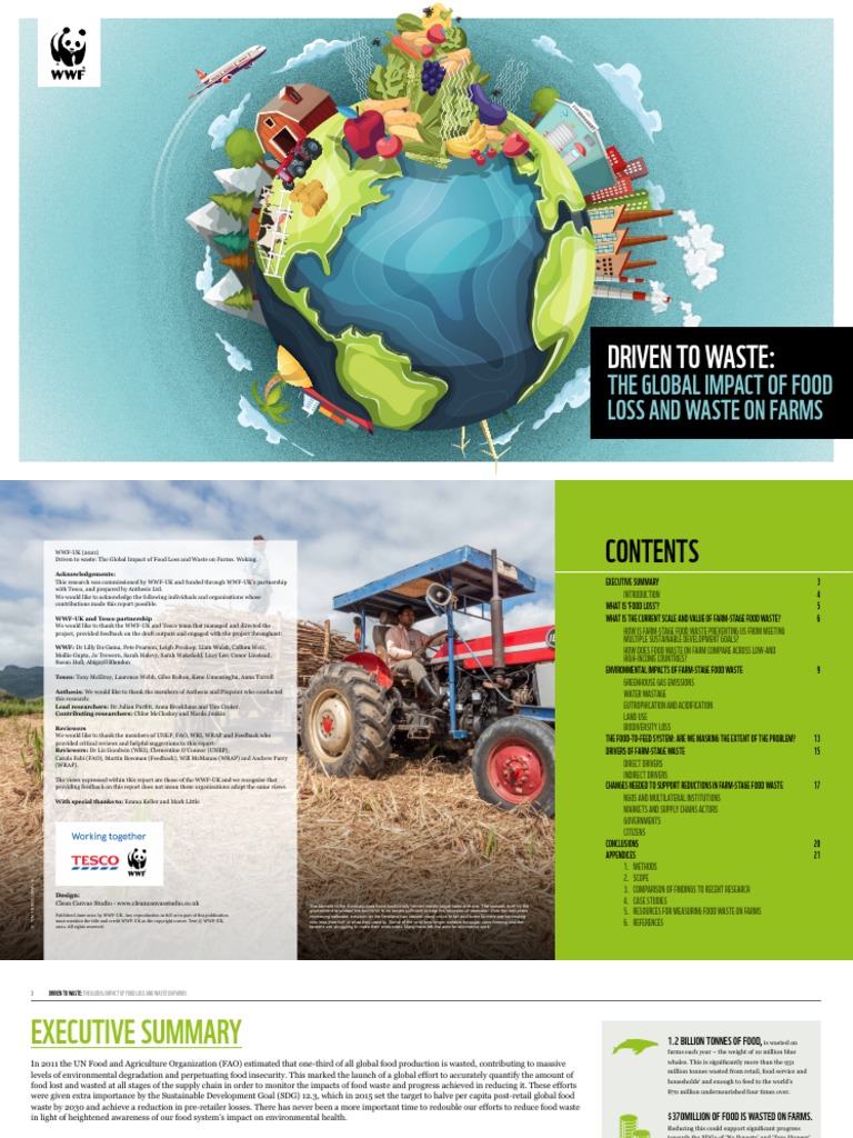 WWFTESCOANTHESIS - Driven To Waste - The Global Impact of Food Loss and ...