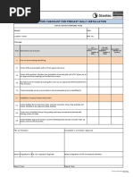 Backfilling and Compaction Checklist | PDF