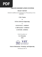 Airline Reservation System Project Documentation | PDF | Software ...