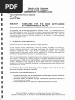 CHED CMO No 63 S. 2017 Policies and Guidelines On Local Off Campus ...