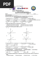 General Mathematics First Quarter Exam | PDF | Logarithm | Function ...