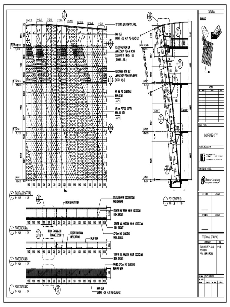 Perhitungan Rangka ACP @01!06!2021 | PDF | Buckling | Drill