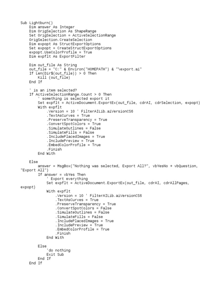 Macro Lasergrbl | PDF