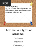 English 3 LP Declarative and Interrogative | PDF | Question | Teachers