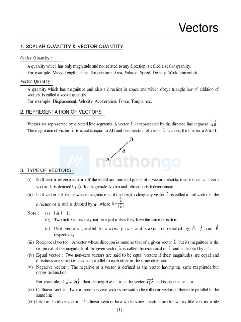 Vector Algebra Mathongo | PDF | Euclidean Vector | Plane (Geometry)