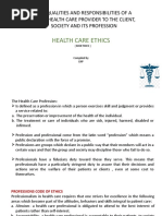 ACHE Code of Ethics | PDF | Medicaid | Medicare (United States)