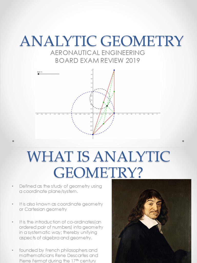 Analytic Geometry 2019 - JKCG - Lecture (Final) | PDF | Ellipse ...