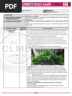 Tle Agri Grade 6 Module 1 | PDF | Trees | Wood