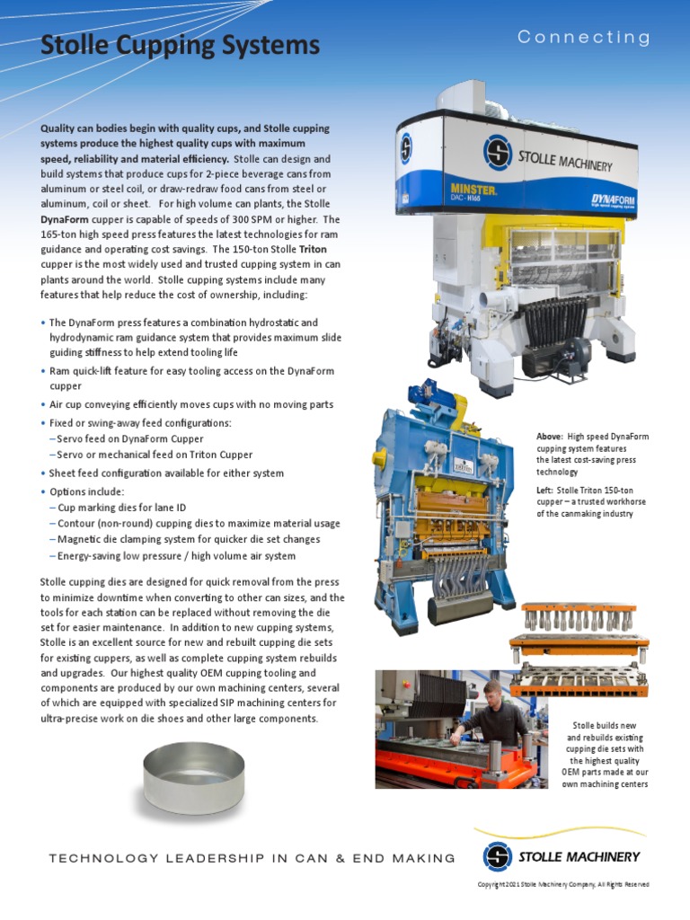 Stolle Cupping Systems | PDF | Manufactured Goods | Equipment