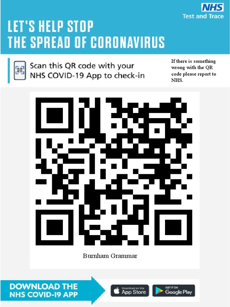 Burnham Grammar: If There Is Something Wrong With The QR Code Please ...