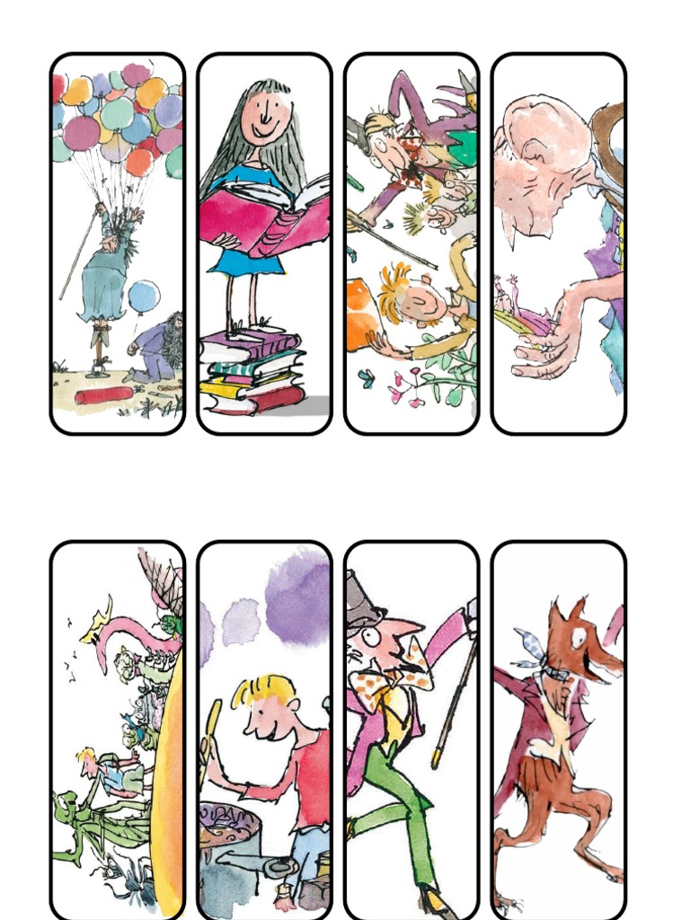Quentin Blake Bookmarks | PDF