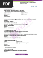 Coordination and Response - IGCSE Biology Notes (2020) | PDF | Synapse ...