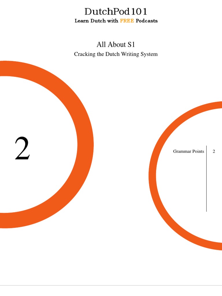 All About S1: Cracking The Dutch Writing System | PDF | Alphabet | Writing