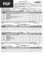 School Form 10 SF10-SHS Senior High School Student Permanent Record ...