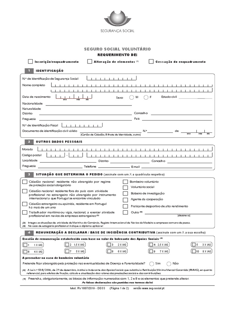 RV 1007 DGSS | PDF | Bem-estar social | Voluntariado