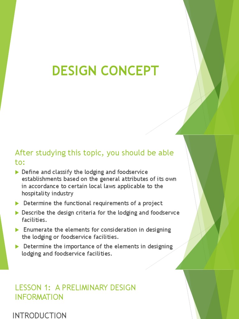 Design Concept | PDF | Human Factors And Ergonomics | Restaurants