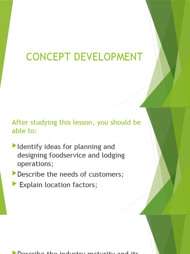 Concept Development | PDF | Foodservice | Restaurants