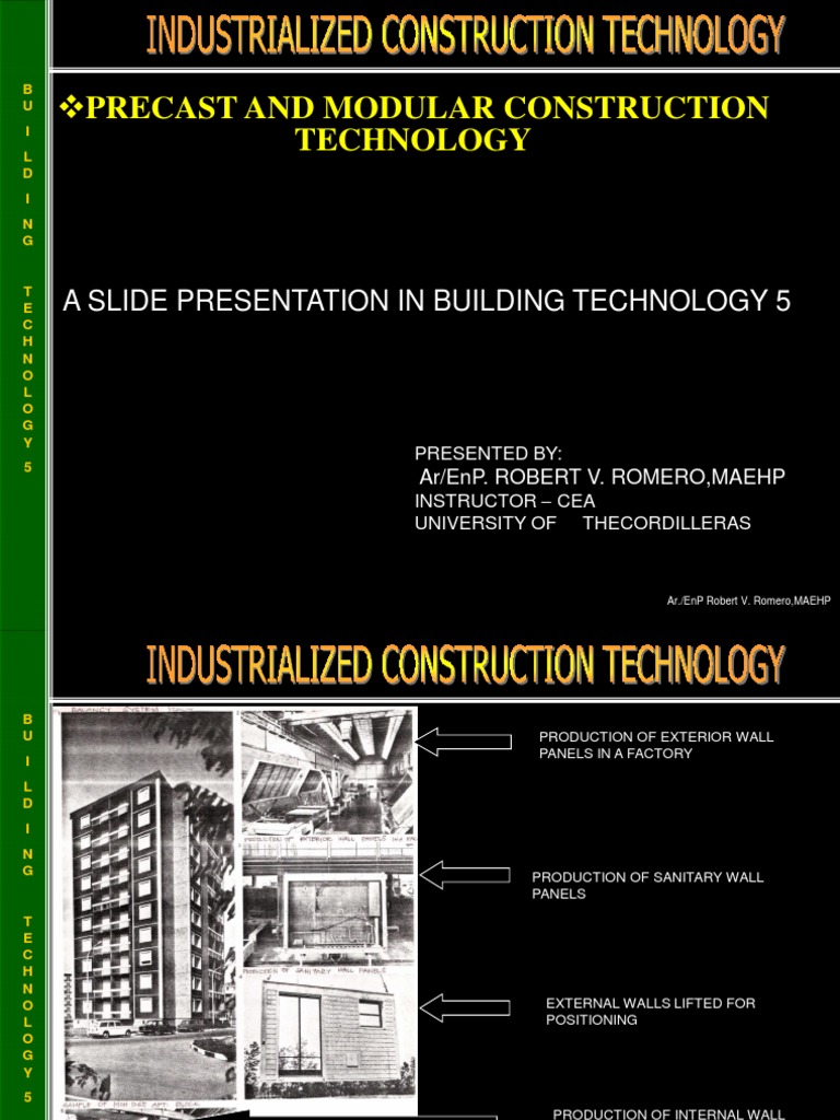 Precast Modular Construction Overview | PDF | Modularity | Building ...