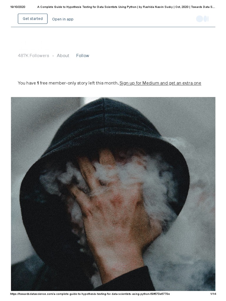 A Complete Guide To Hypothesis Testing For Data Scientists Using Python