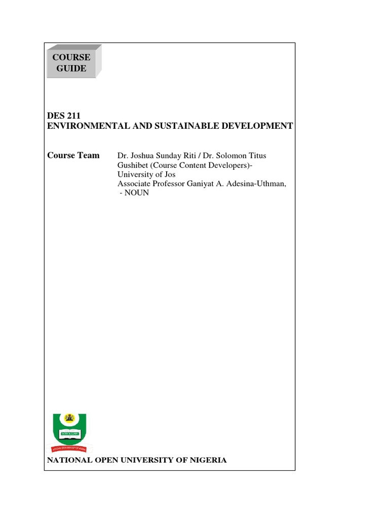 Des 211 | PDF | Sustainability | Externality