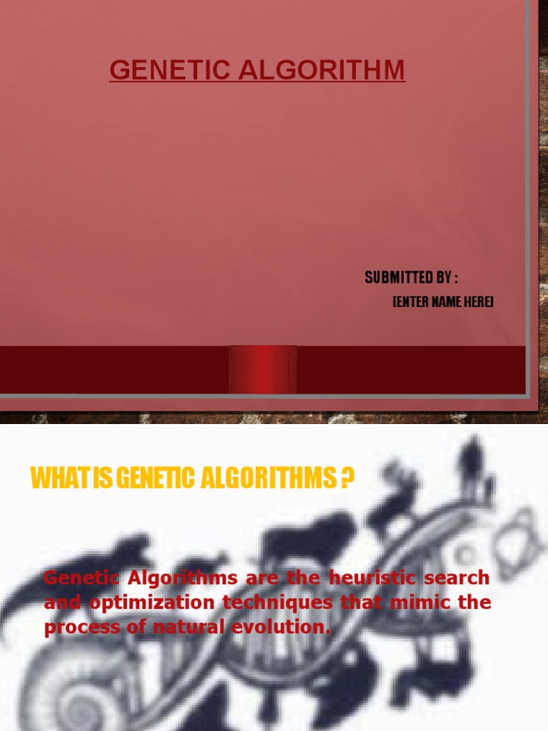 Genetic Algorithm | PDF | Genetic Algorithm | Natural Selection