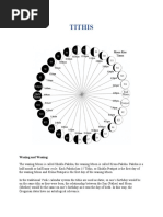 Nakshatra Chart in Tabular Form | PDF