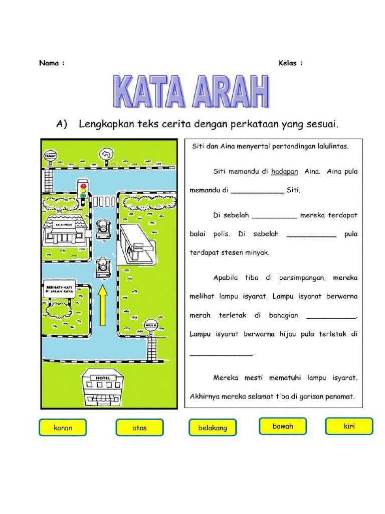 Kata Arah Tahun 2 | PDF