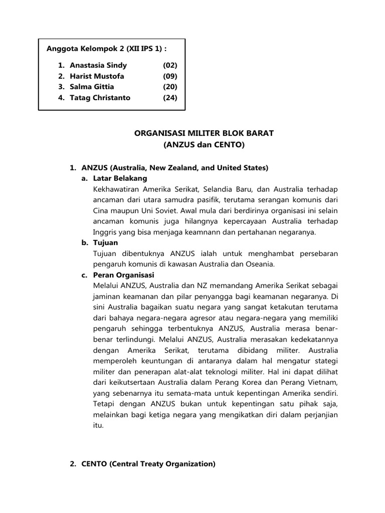 Kel Dua (Anzus Dan Cento) | PDF
