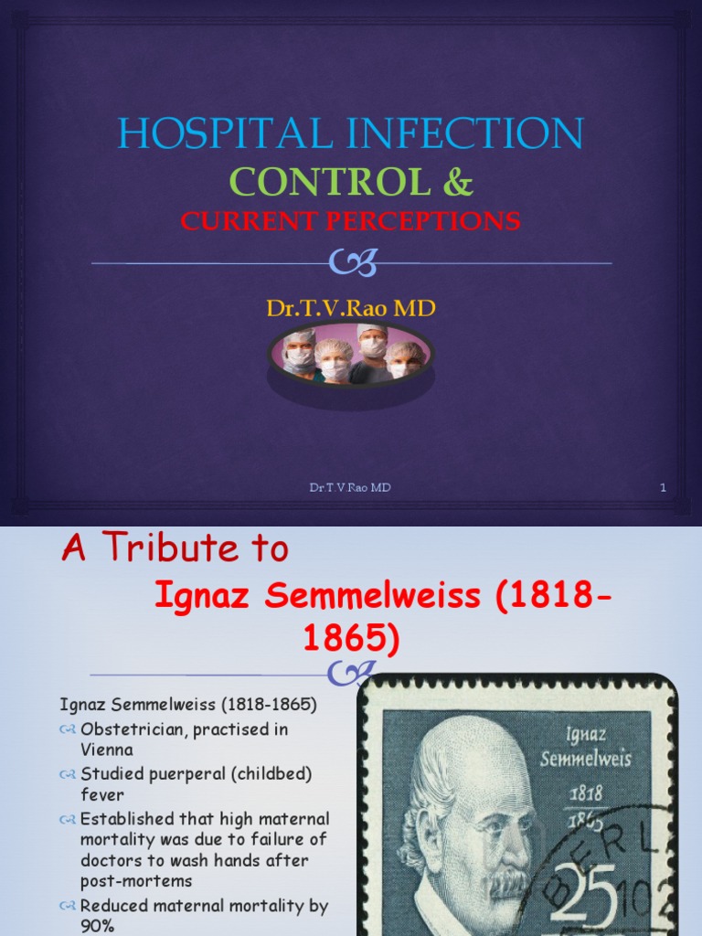 Hospital Infection Control Programme | PDF | Hand Washing | Infection