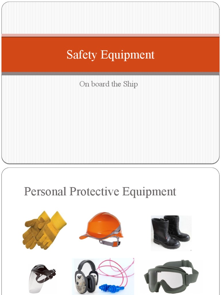 On Board Safety: A Comprehensive Guide to Personal Protective Equipment ...