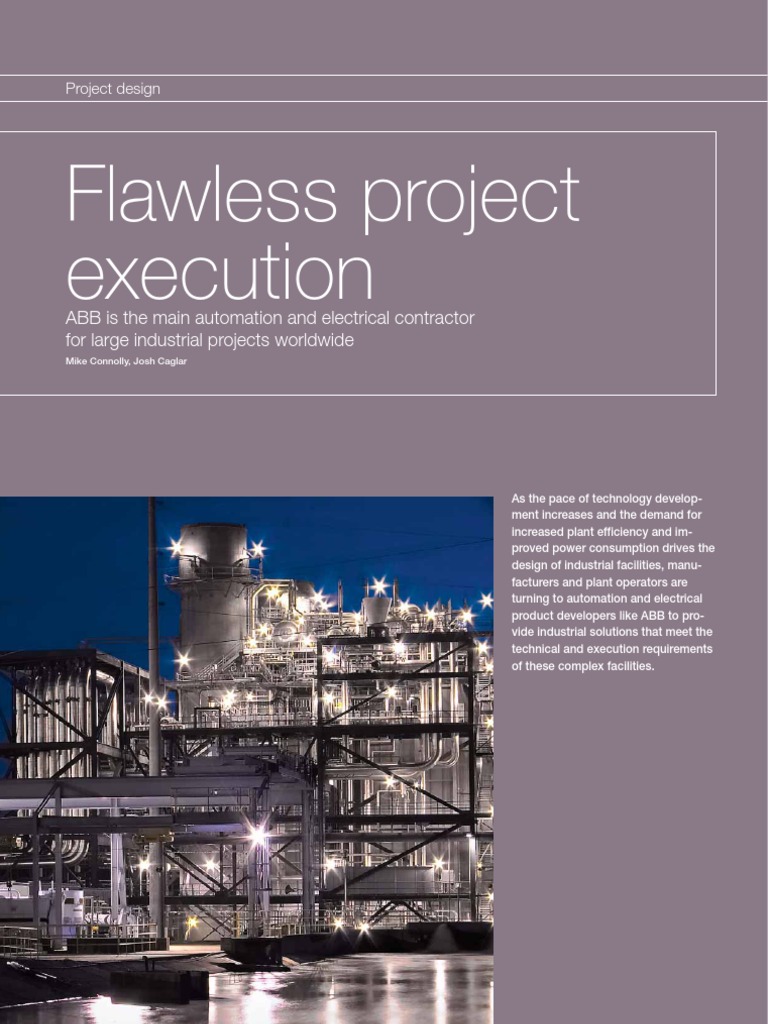 ABB Project Execution | PDF | Automation | Project Management