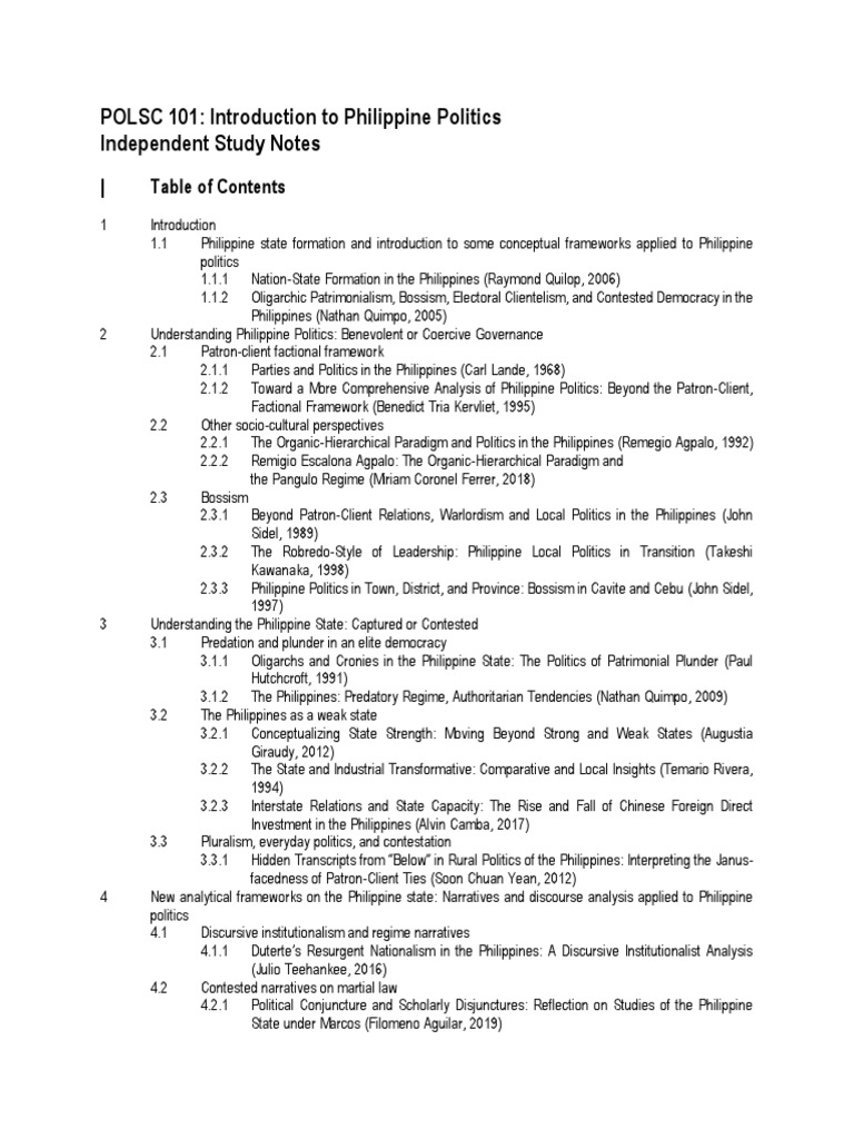 POLSC 101 Reviewer | PDF | Authoritarianism | Democracy