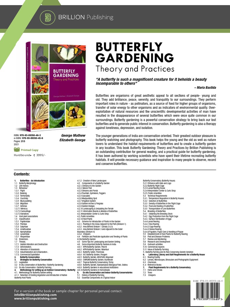 Butterfly Gardening Guide | PDF | Butterfly | Pupa