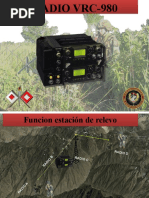 Operacion Equipo PRC 930 | PDF | Radio | Ingeniería en telecomunicaciones