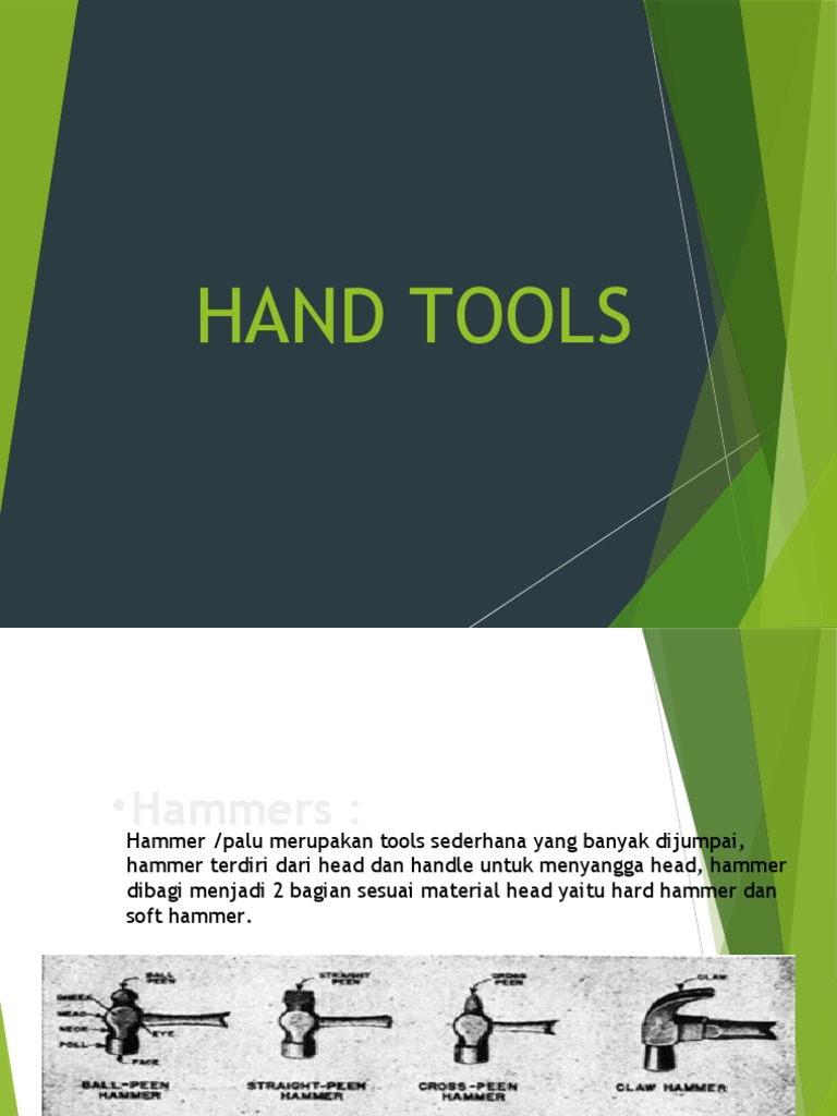 Fungsi dan Jenis Alat Tangan Dasar | PDF | Griya & Taman
