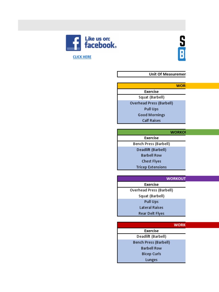 GZCLP For Hypertrophy - 4 Day | PDF | Strength Training | Physical Exercise