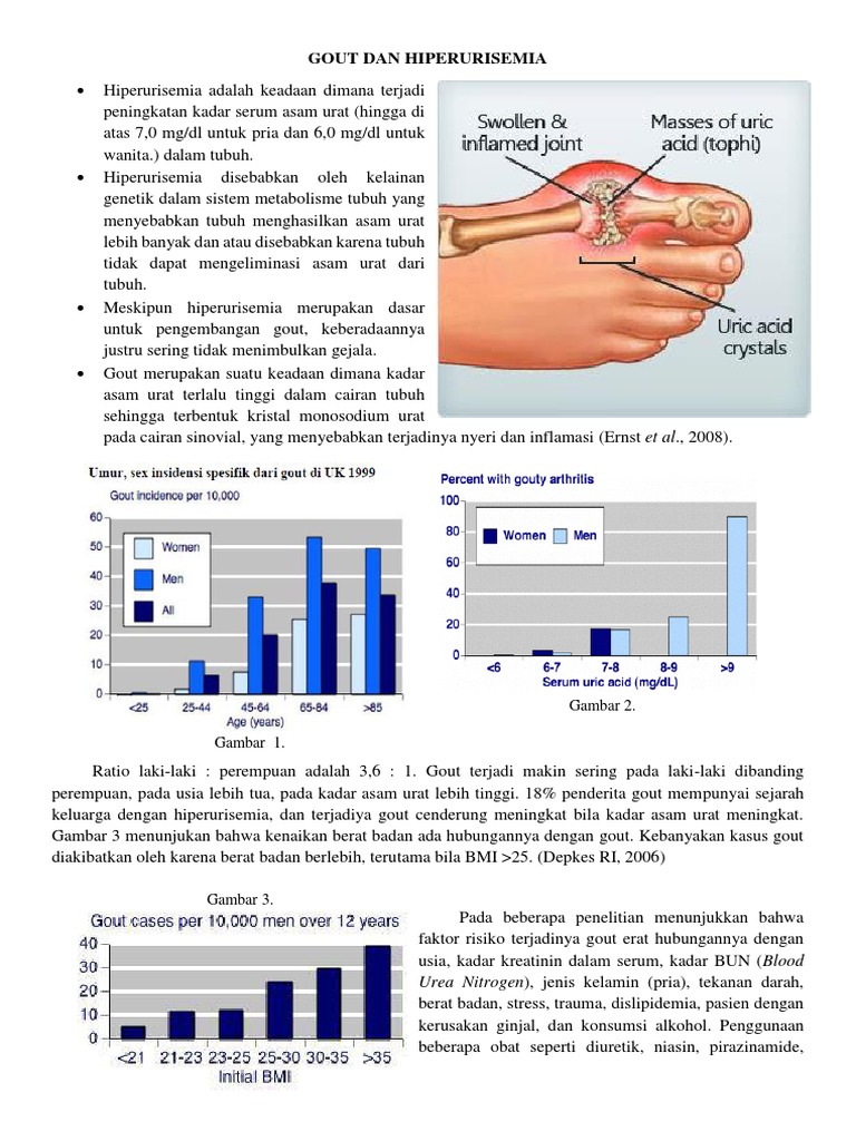 Hiperuresemia Dan GOUT | PDF | Kesehatan Holistik