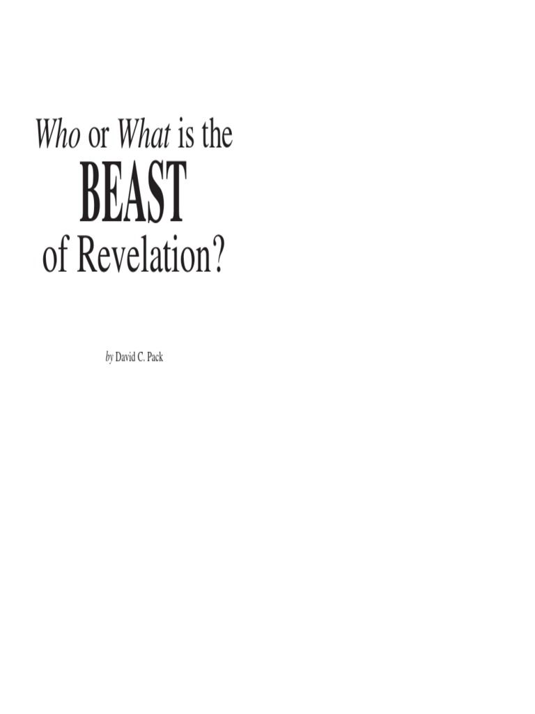 Beast Of Revelation Descargar Gratis Pdf The Beast Revelation