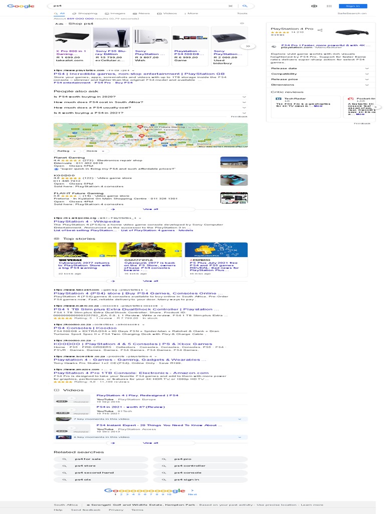 ps4 - Google Search | PDF | Play Station | Consumer Electronics