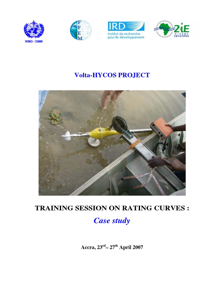 Case Study Rating Curves | PDF | Area | Discharge (Hydrology)