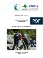 Rapport de Stage | PDF | Topographie | Tripode (Photographie)