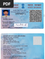 Pan Card | PDF