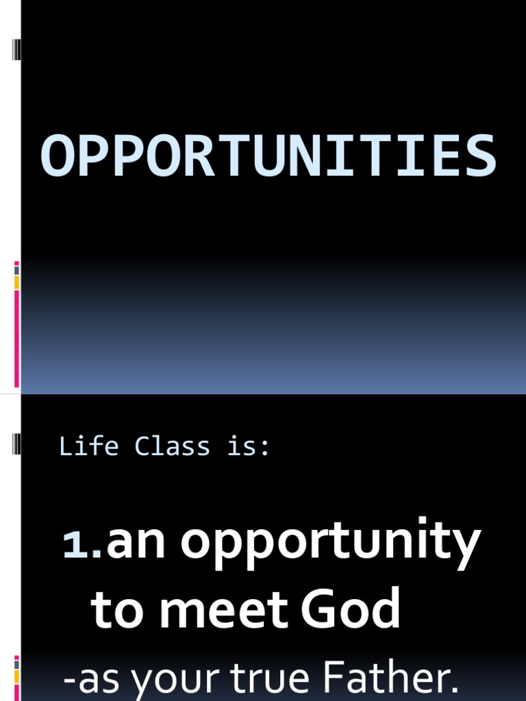 PPP - Life Class Week 1 | PDF | Self-Improvement | Religion & Spirituality