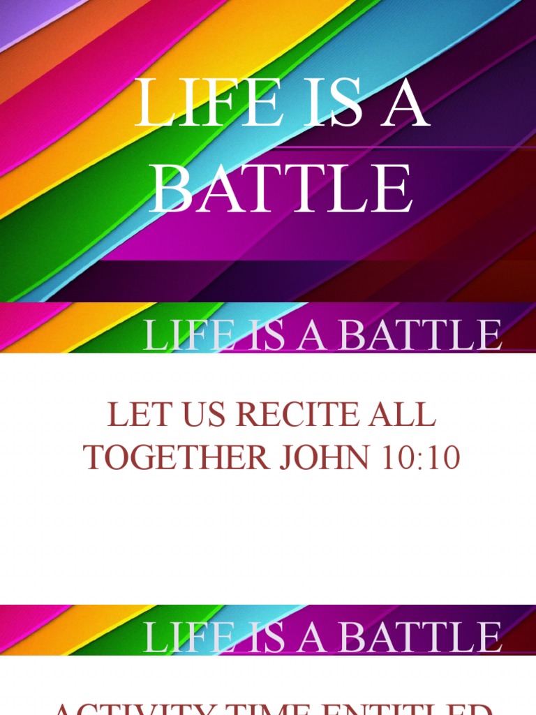 Life Class Week 4 | PDF