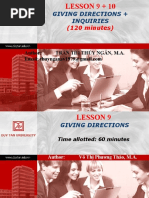 Đề Ôn Tập - Speaking Level 3 | PDF