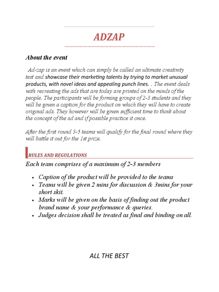 ADZAP | PDF | Career & Growth