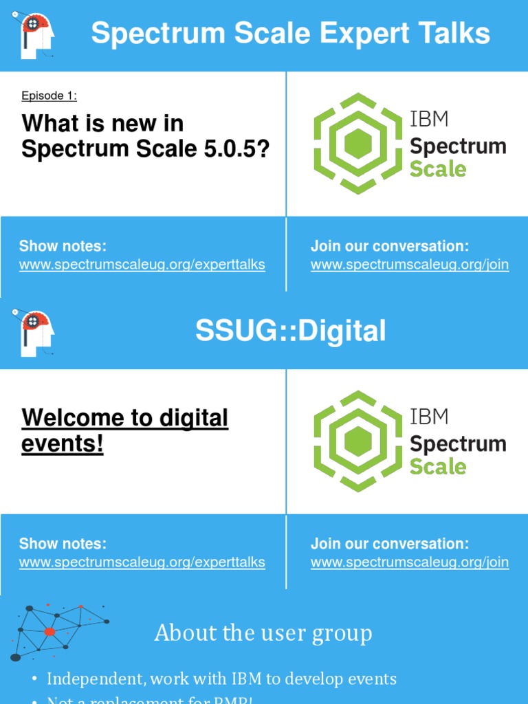 001 What Is New in IBM Spectrum Scale 5.0.5 | PDF | Transport Layer ...