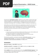 Eye Examination OSCE Checklist Geeky Medics | PDF
