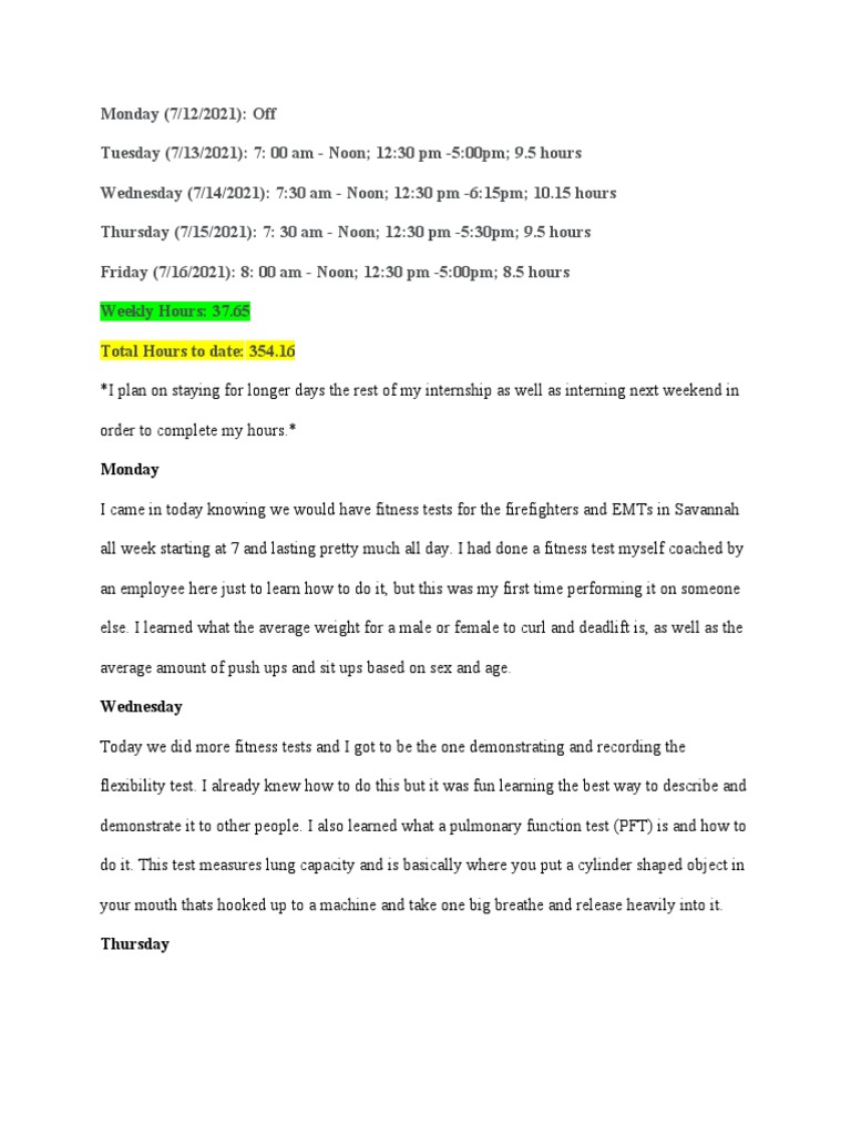 Bri Choate - Journal Week 10 | PDF | Wellness | Medical