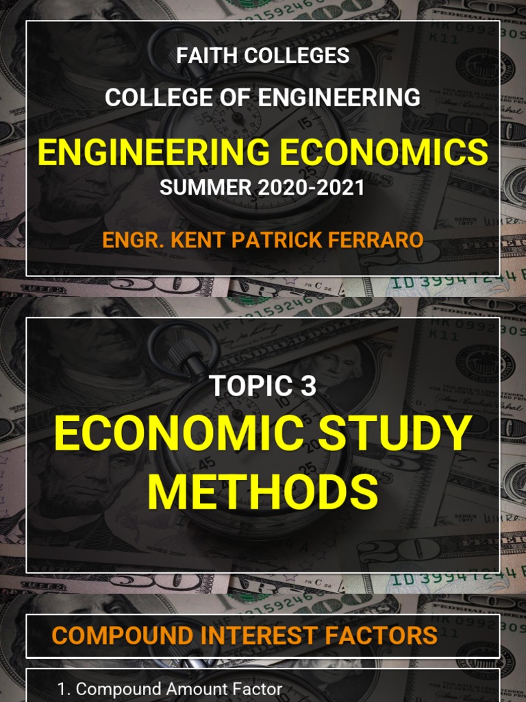 COE-ECO Study Methods Part 2 | Download Free PDF | Internal Rate Of ...